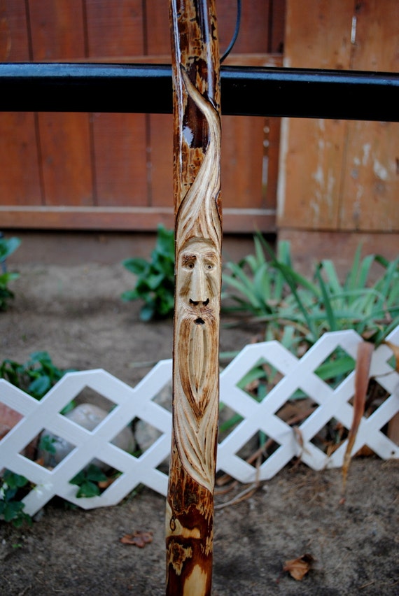 Carved Tree Root Cane 13-102 Sumac by WalkersStics on Etsy