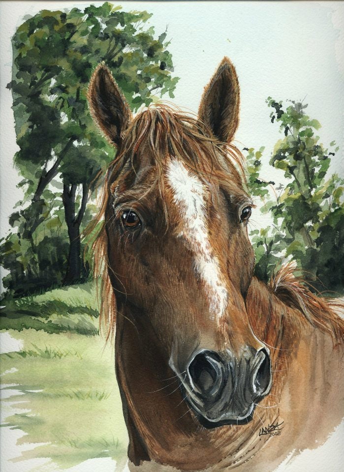 Custom Hand painted Animal Art from Your Photo by AnimalArtByLANZA