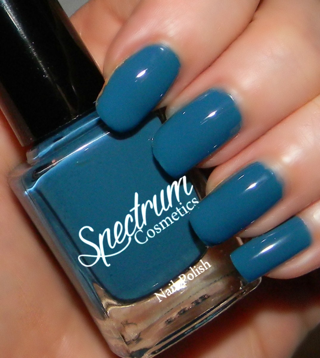 BROM BONES Dusty Blue Creme Nail Polish