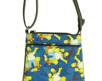 The simpsons bag | Etsy