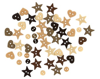 Jesse James Buttons Embellishments Sewing by RoadsideAttractions