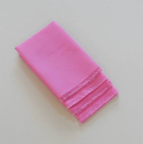 Pink Cloth Napkins Home Living Decor Dining by JacqueAnnDecor