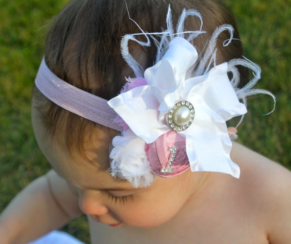 First Birthday Headband 1st Birthday Headband Birthday