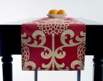 Popular items for table runner red on Etsy