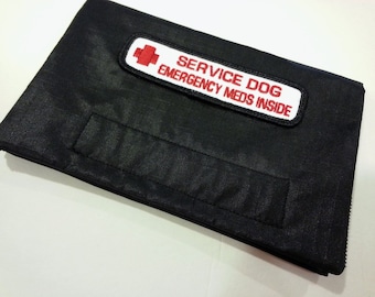 Service Dog Emergency Medicine Medication Epipen Inside Pouch for Dog ...