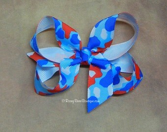Blue camo ribbon | Etsy