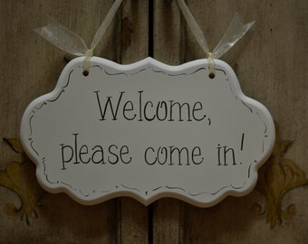 Please come in | Etsy