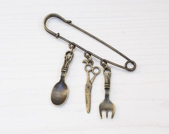 Decorative safety pins | Etsy