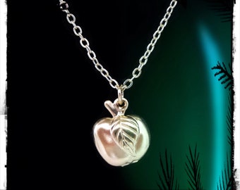 Popular items for apple pendant on Etsy