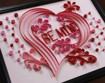 Quilled heart | Etsy