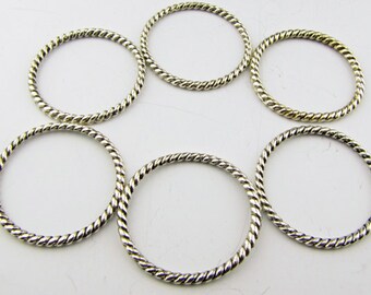 Large metal rings | Etsy