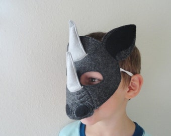 Rhino mask | Etsy