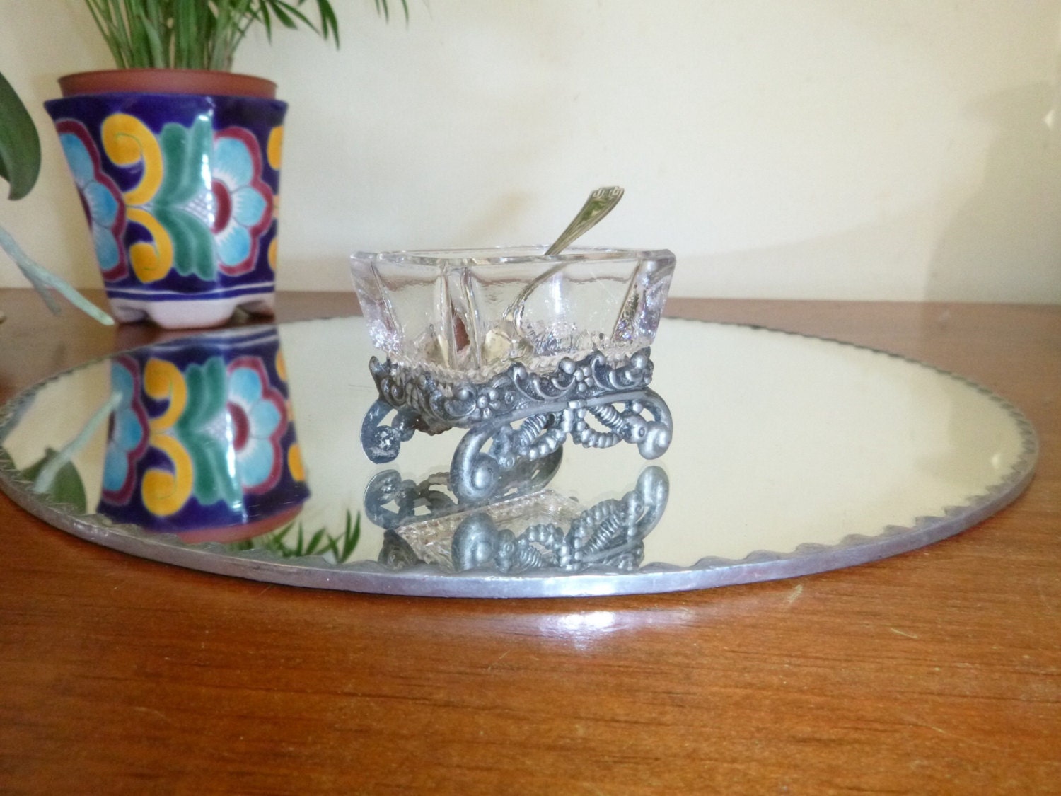 Antique Salt Cellar with Stand – Haute Juice
