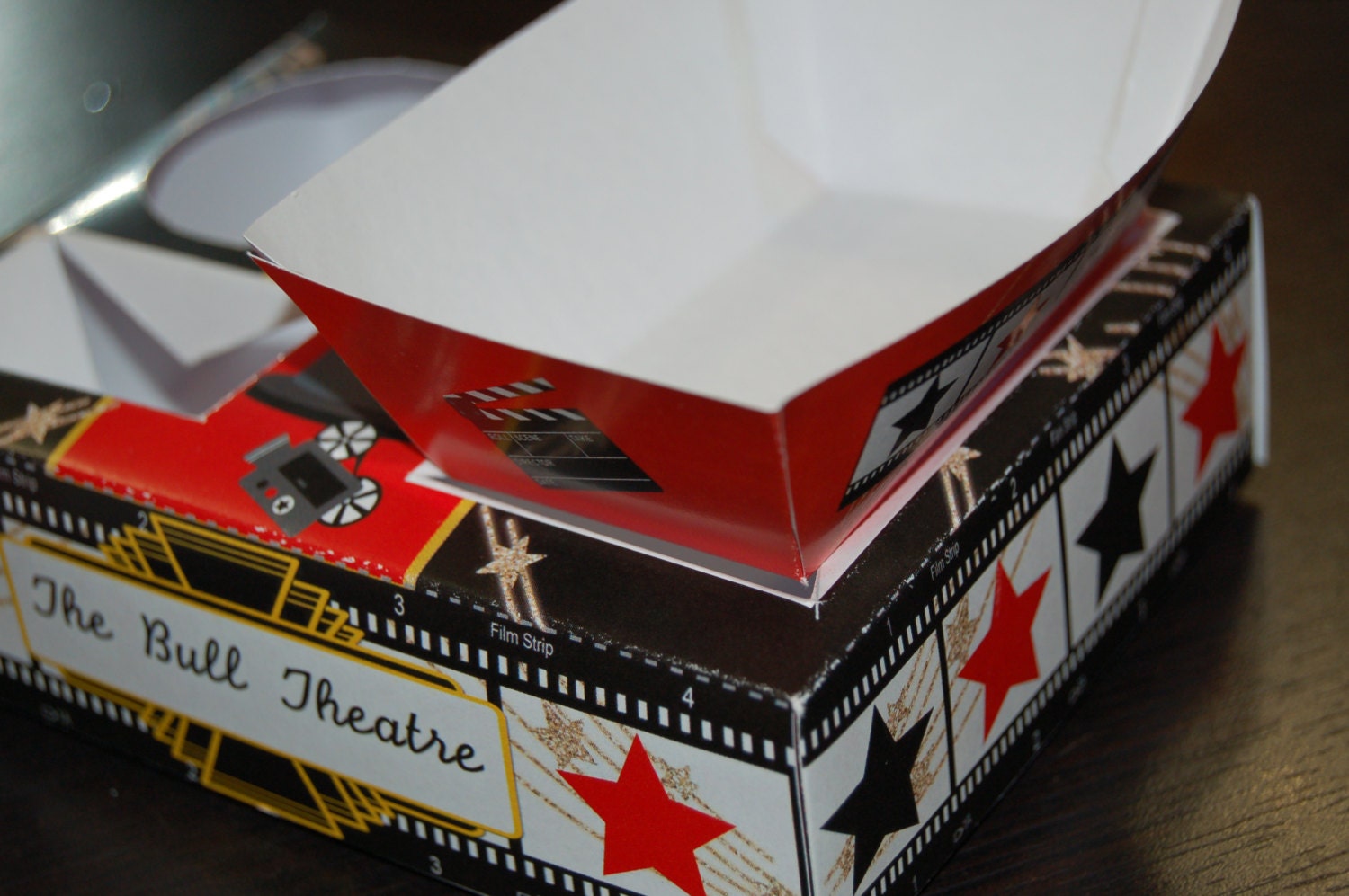 Printable by you Movie / Cinema Theme Party Food Lunch Box