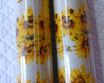 2 New Rolls Contact Paper Sunflower Design Self Adhesive Liner by Magic ...