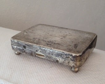 Popular items for silver plated box on Etsy