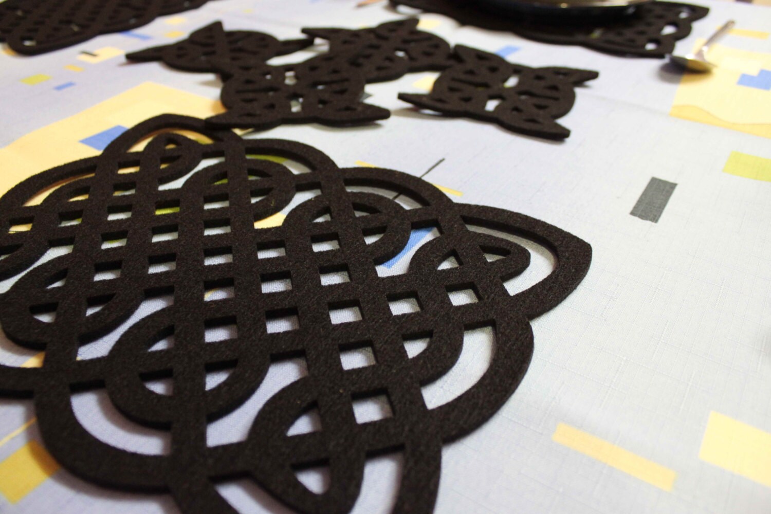 Celtic Knot Table Mats Placemats set of 4 pieces