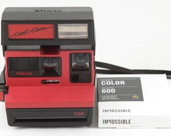 Vintage Polaroid OneStep SX-70 White Rainbow Stripe Instant by ShutterSavvy | Etsy