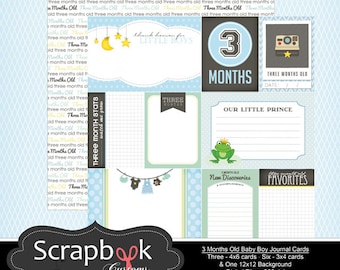 Baby Boy Clipart. Baby Boy Elements. Digital by ScrapbookCustoms1