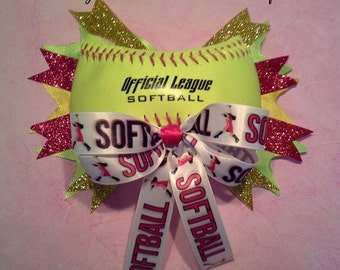 Popular items for softball ribbons on Etsy