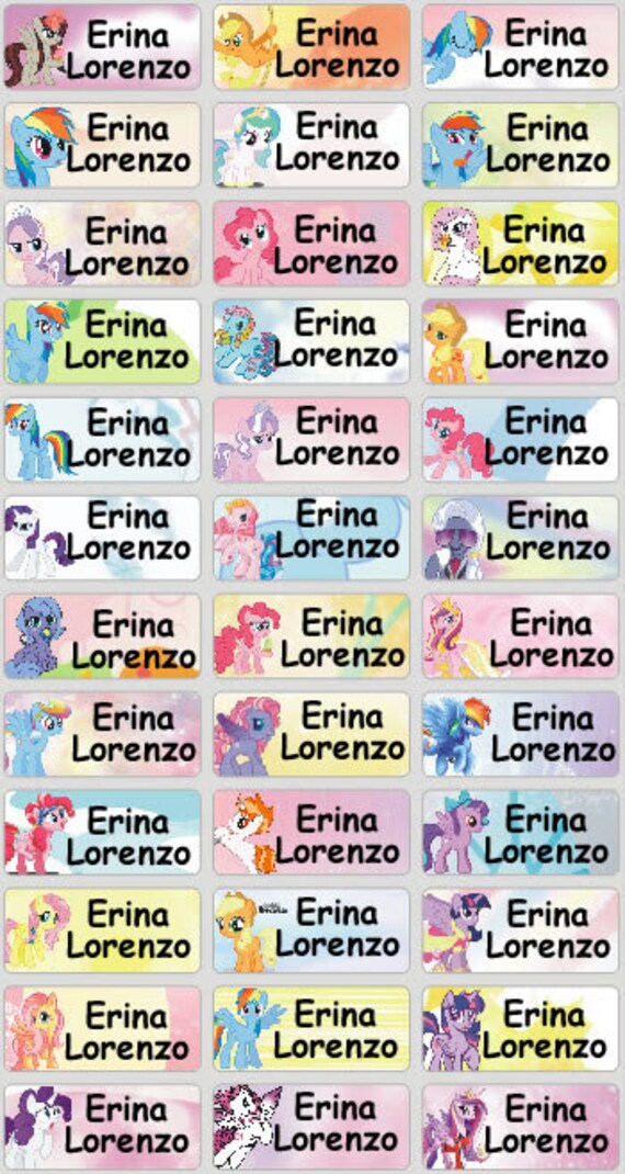 My Little Pony Identification Chart