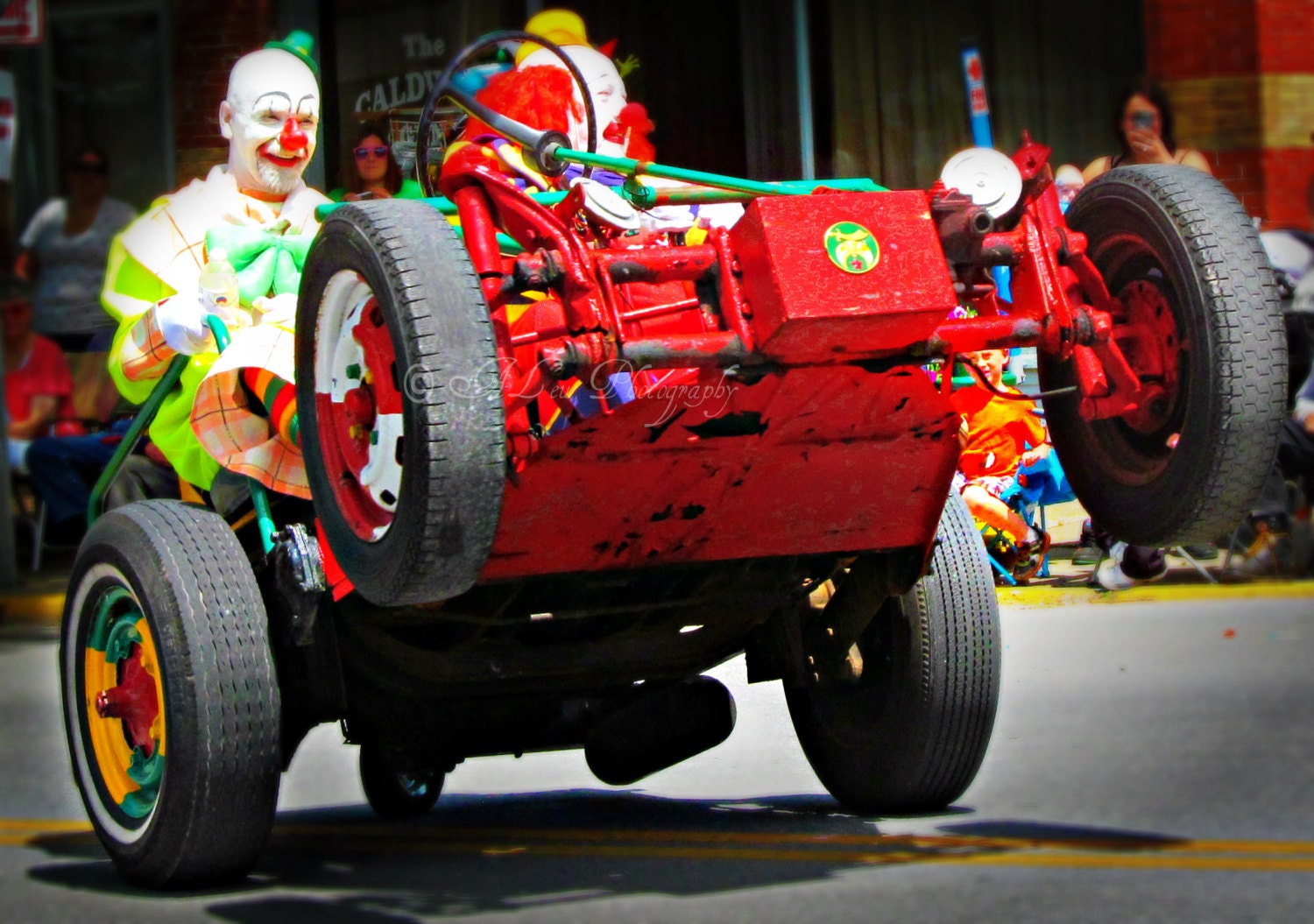 Shriner Clowns Clown Car Parade Fine Art by AprilLewinPhotograph