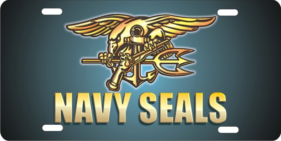 Navy Seals personalized novelty front license plate Decorative