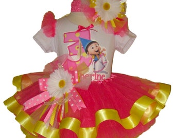 Popular items for despicable me tutu on Etsy