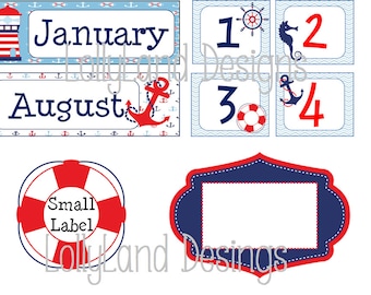 Nautical Classroom Decoration Pack