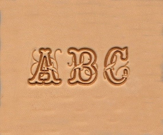 ABC Alphabet Leather Stamp Set 19mm 26 Tools Handle ABC Alphabet Leather Stamp Set 19mm 26 Tools Handle