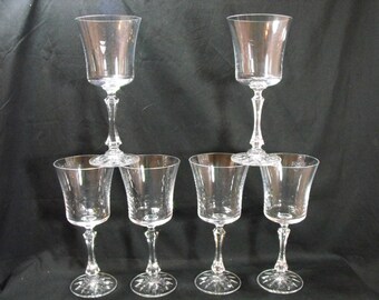 Crystal Stemware Set of Six
