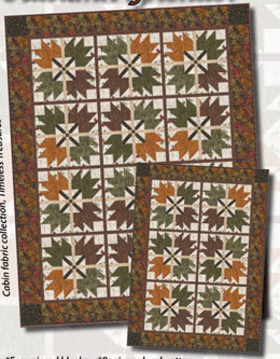Autumn Splendor quilt pattern.
