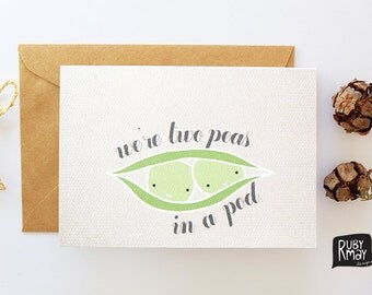 Sweet pea card | Etsy