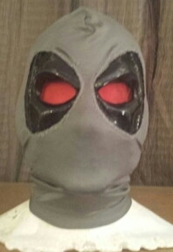 X-Force Deadpool / Standard Mask by BNE1MakeupFx on Etsy