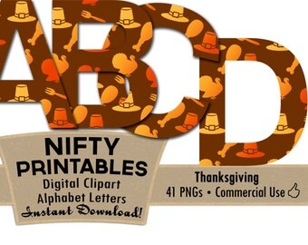 Thanksgiving letters | Etsy