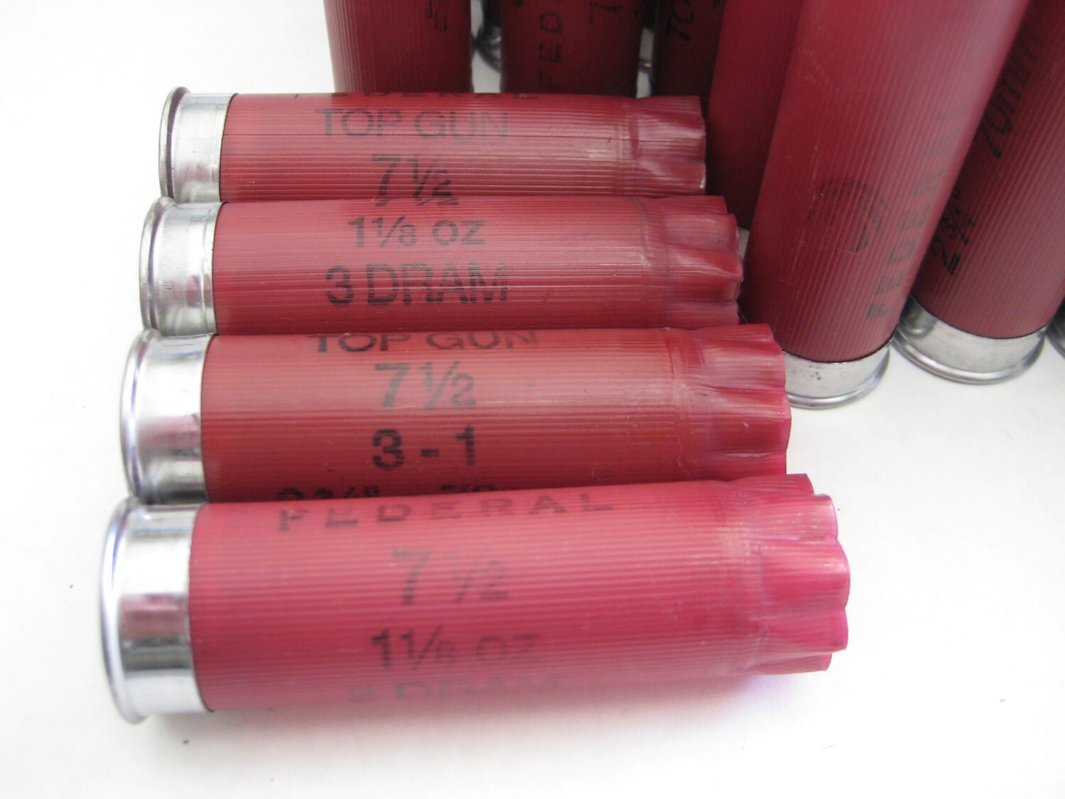 Huge Lot 50 Empty Shotgun Shells/Hulls 12 gauge