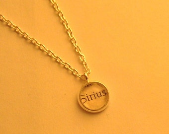 Harry Potter Sirius Black Book Pendant