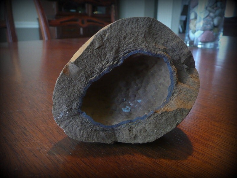 Large Ironstone Concretion with Botryoidal Interior