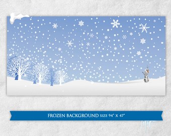 Unique frozen backdrop related items | Etsy