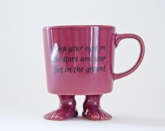 Popular items for mug with feet on Etsy
