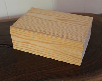 Popular items for pine box on Etsy
