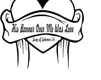 Popular items for his banner over me on Etsy