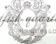 Unique victorian bookplates related items | Etsy