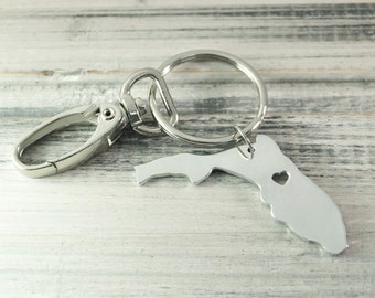 Florida keychain | Etsy