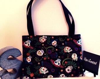 Popular items for sugar skull purse on Etsy