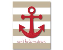 Popular items for anchor down on Etsy