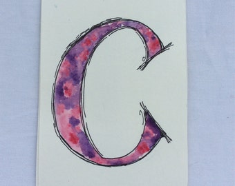 Popular items for monogram letter c on Etsy