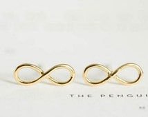 Popular items for infinity earring on Etsy