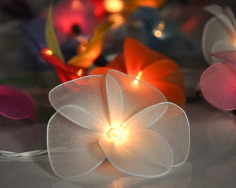 20 Colorful Flower String Lights Decorations for Weddings Party Bedroom ...