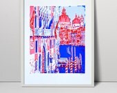 Handmade screen prints paintings landscapes & by komarovart